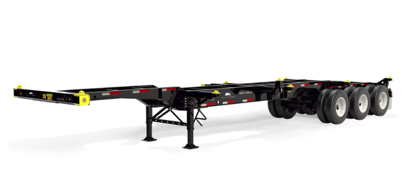 20/40’ 12 pins Triaxle Container Chassis – Intermodal Equipment Inc.